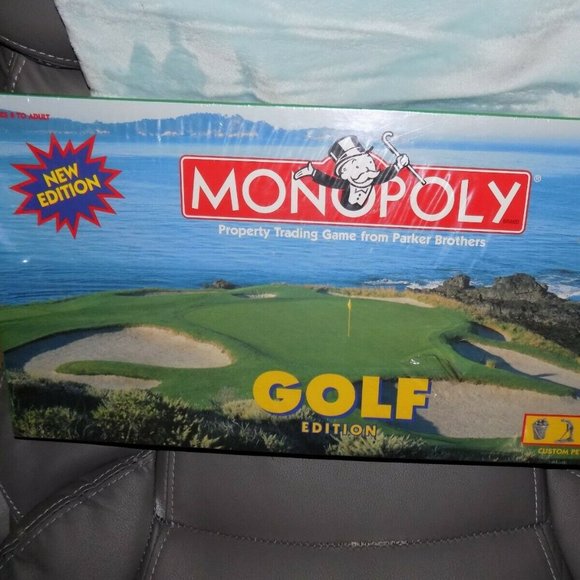 Parker Brothers | Games | Monopoly Golf Edition 998 New Still Wrapped ...